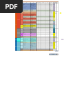 Tabla Programa Arquitectónico | PDF | Mueble | Comedor
