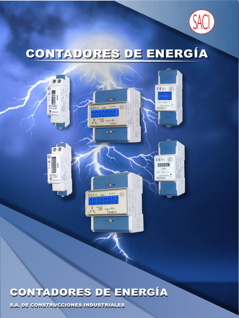 2 Contadores - 2021 1 | PDF | Energia electrica | Corriente eléctrica