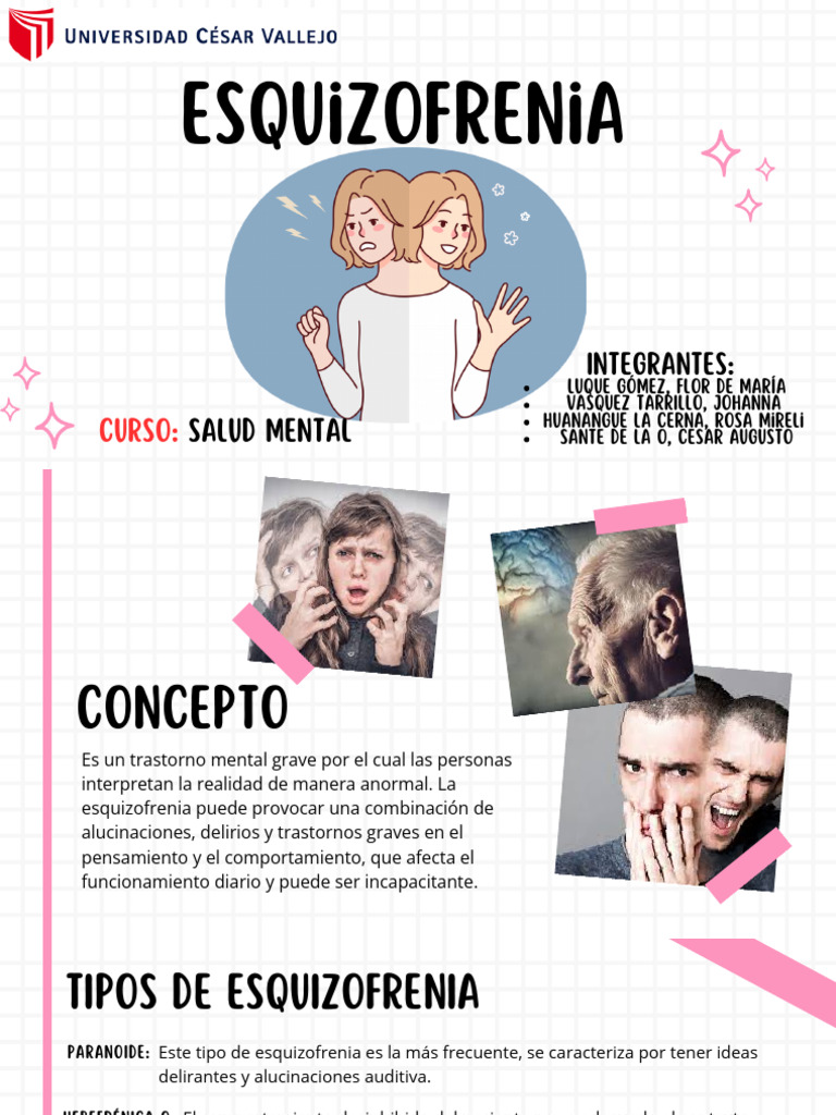 ESQUIZOFRENIA | PDF | Esquizofrenia | Alucinación