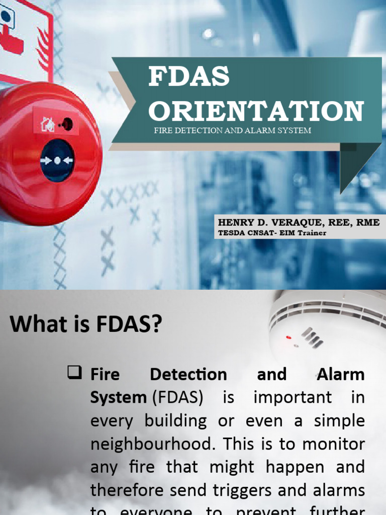 Fdas Powerpoint | PDF | Sensor | Equipment