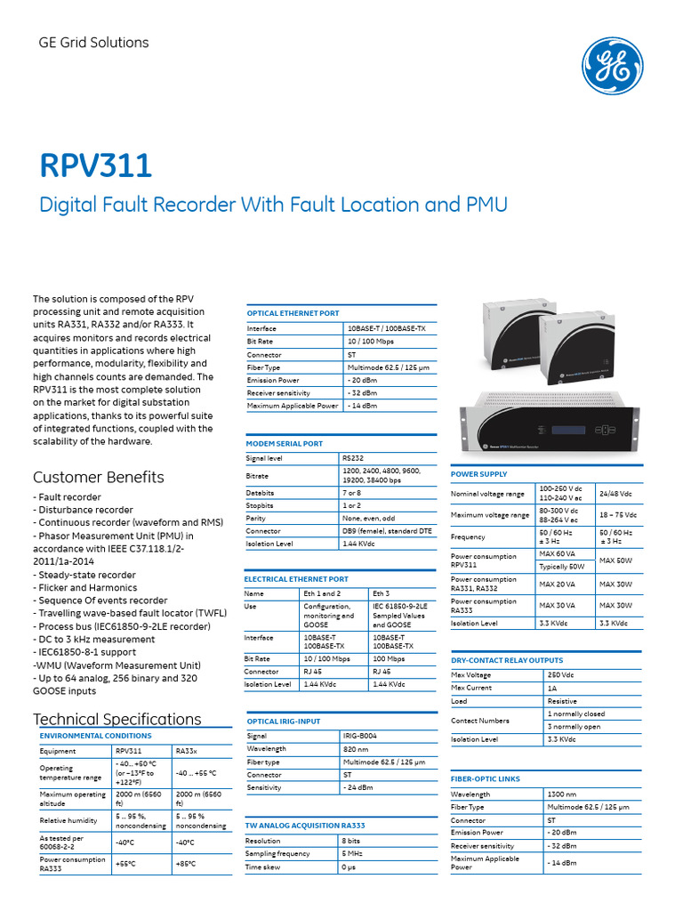 RPV311 DS en V02 | PDF | Computer Engineering | Information And ...