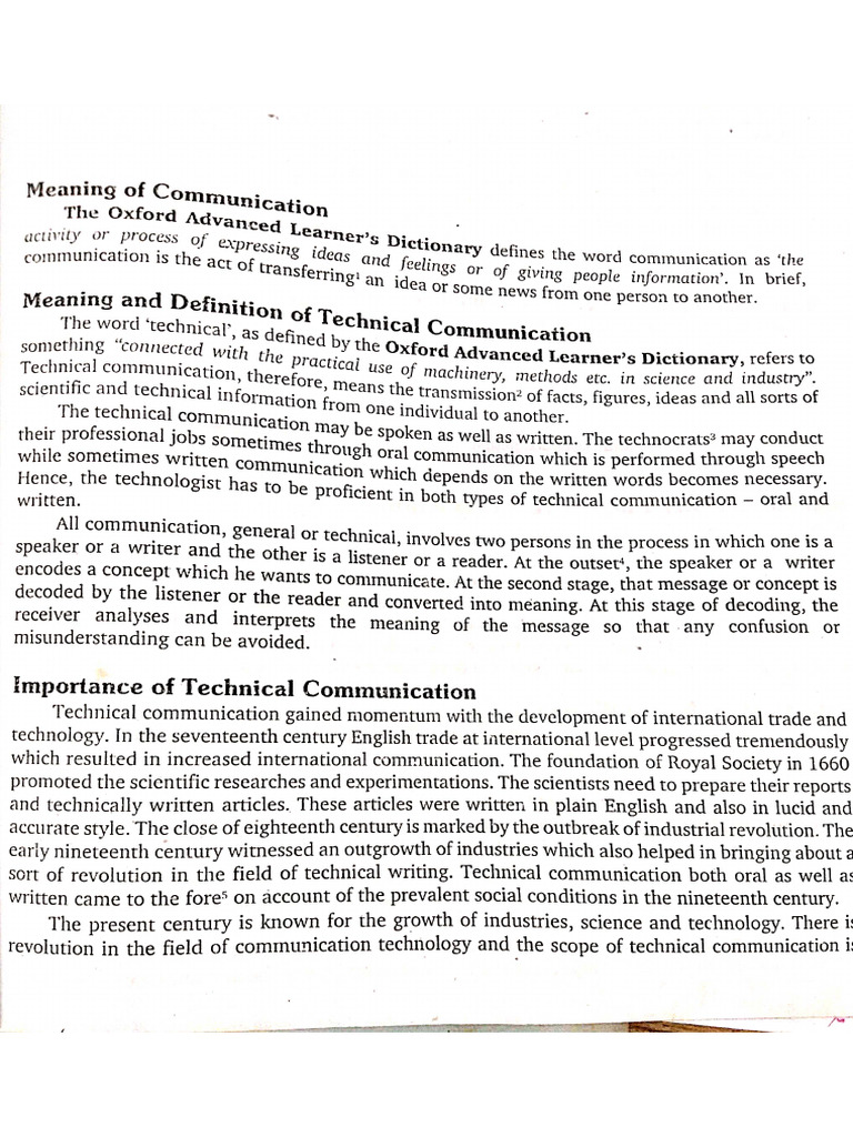 Technical Communication | PDF