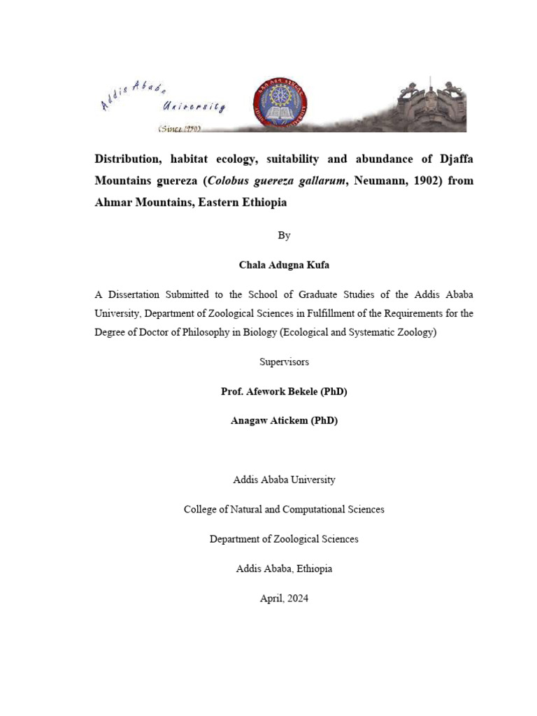 PHD - Dissertation by Chala Adugna - AAU - May16 - 2024 | PDF ...