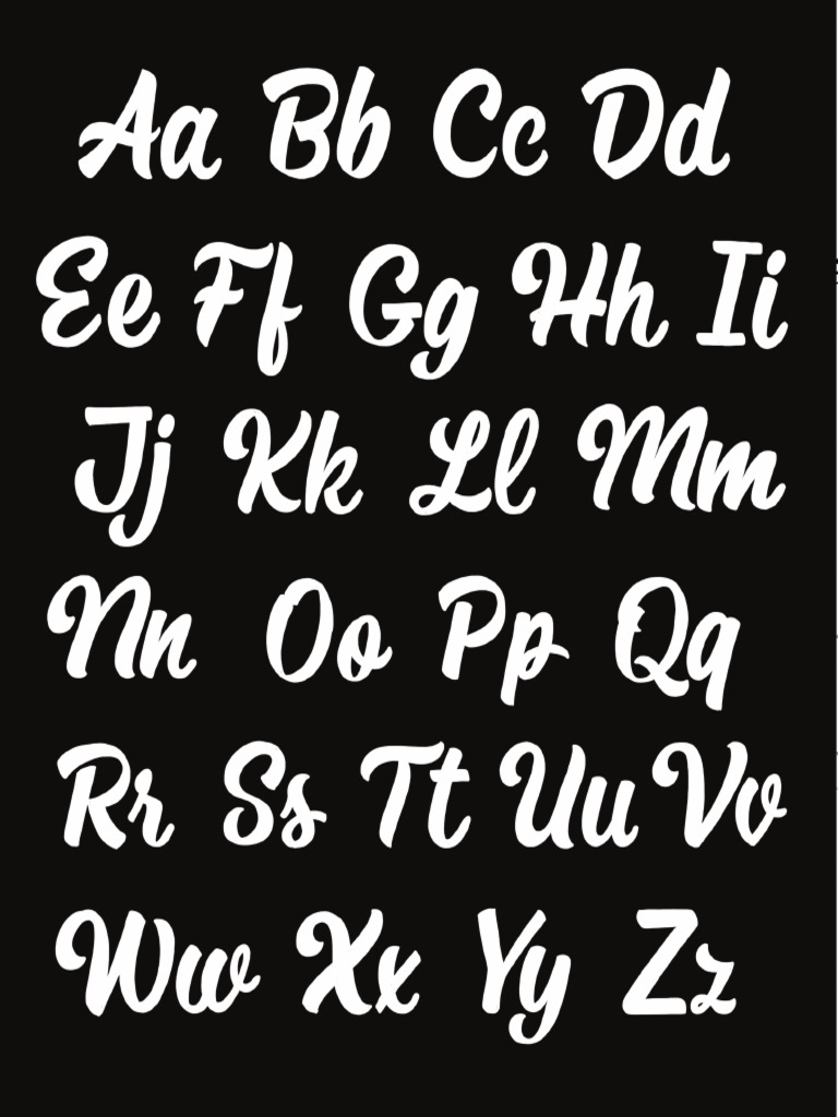 Painter's Script Lettering Adventures | PDF | Letter Case | Typography