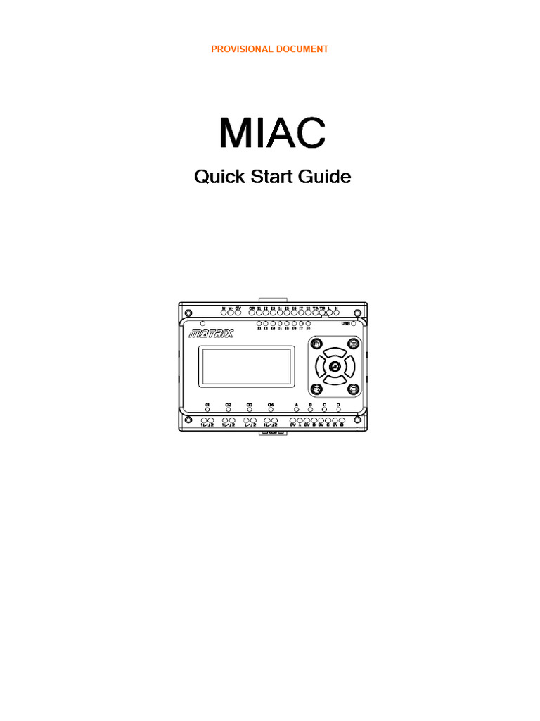 MIAC Quick Start Guide | PDF | Logic Gate | Usb MIAC Quick Start Guide | PDF | Logic Gate | Usb