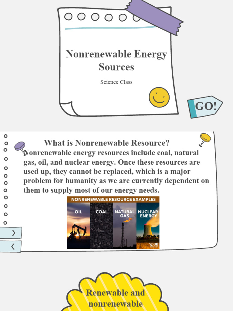 Non Renewable Energy Sources | PDF | Fuels | Energy Development