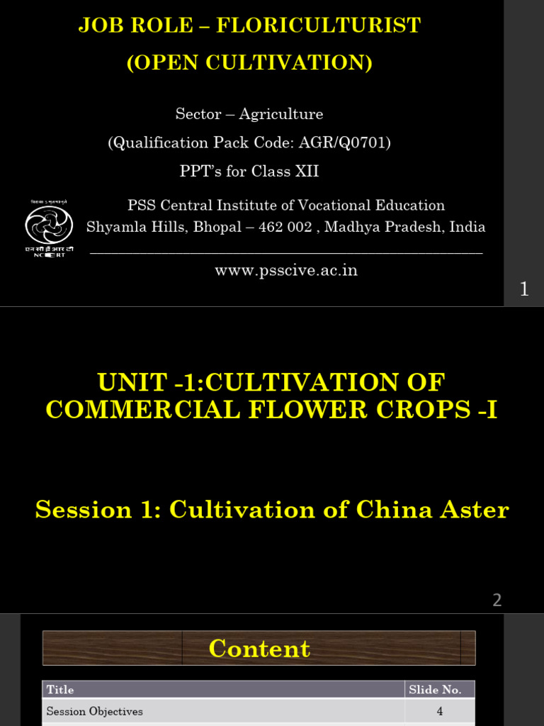 Foc Oc U1s1 | PDF | Agriculture | Sowing