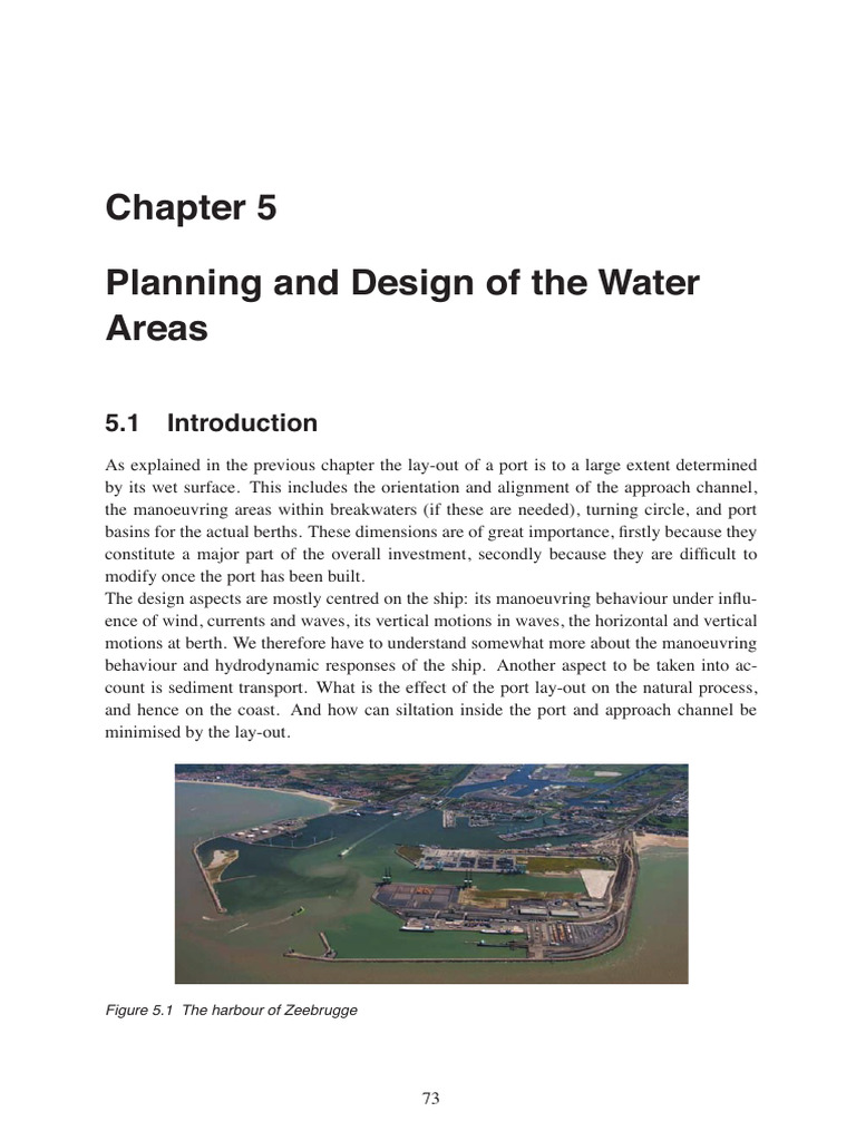 Planning and Designing of Water Area | PDF | Ships | Waves