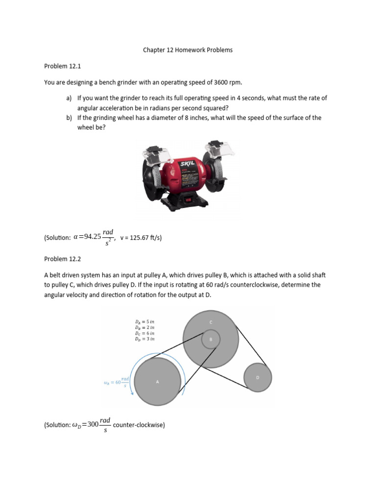 Chapter12 Problems | PDF