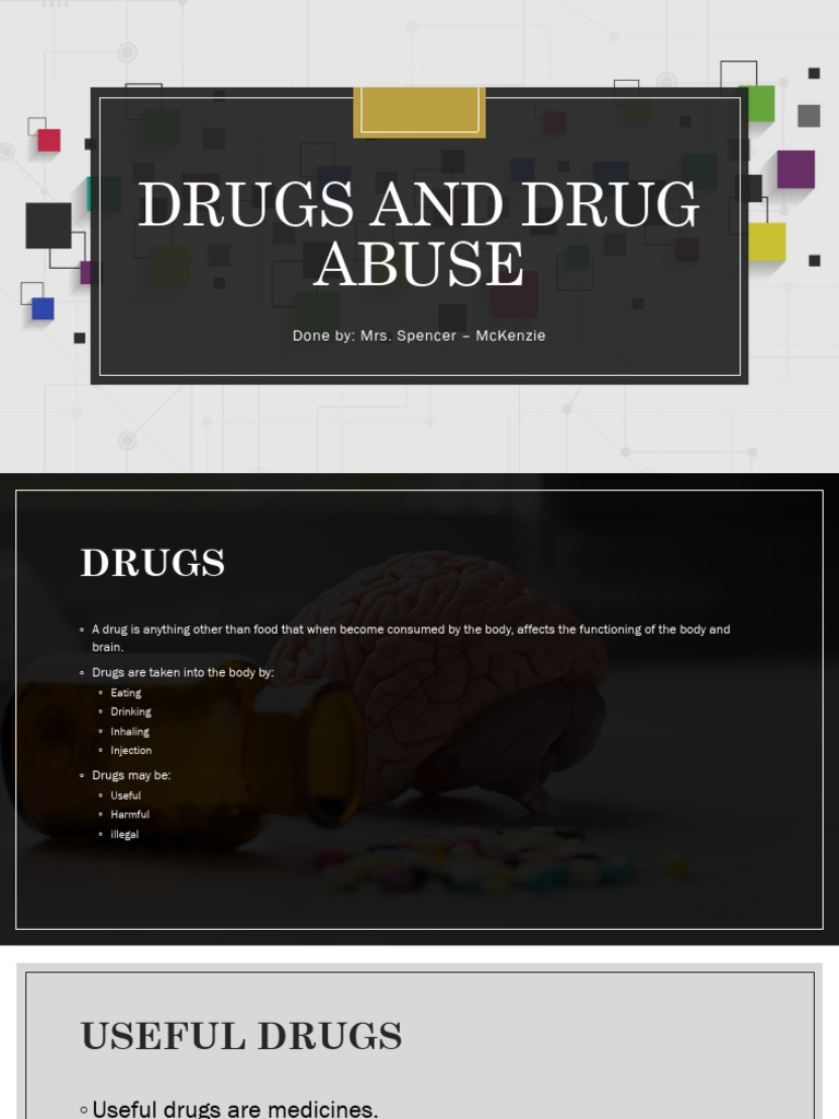 Drugs and Drug Abuse | PDF | Drugs | Recreational Drug Use