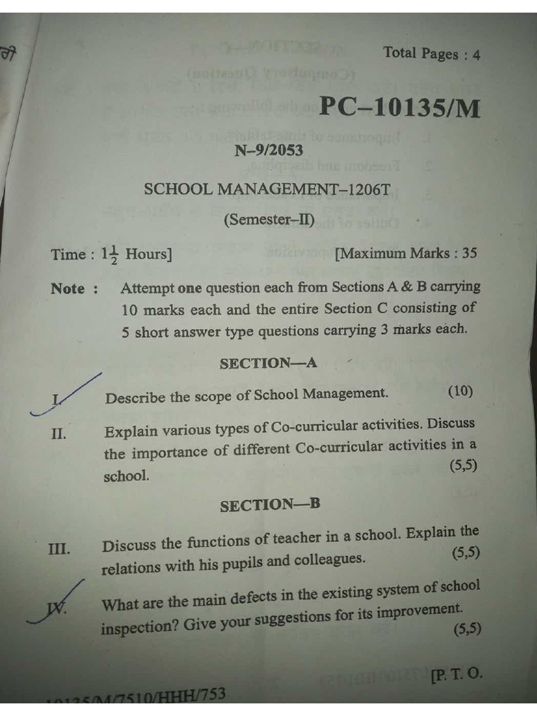 School Management 1 | PDF