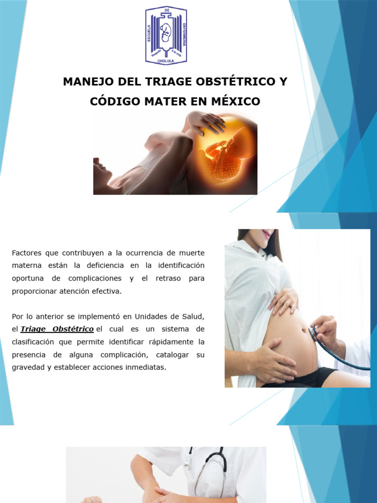 Copia de 6.1 Codigo Mater | PDF | Partería | Septicemia