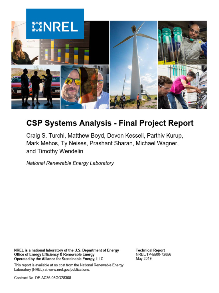 CSP System TES Cost | PDF | Solar Power | Renewable Resources
