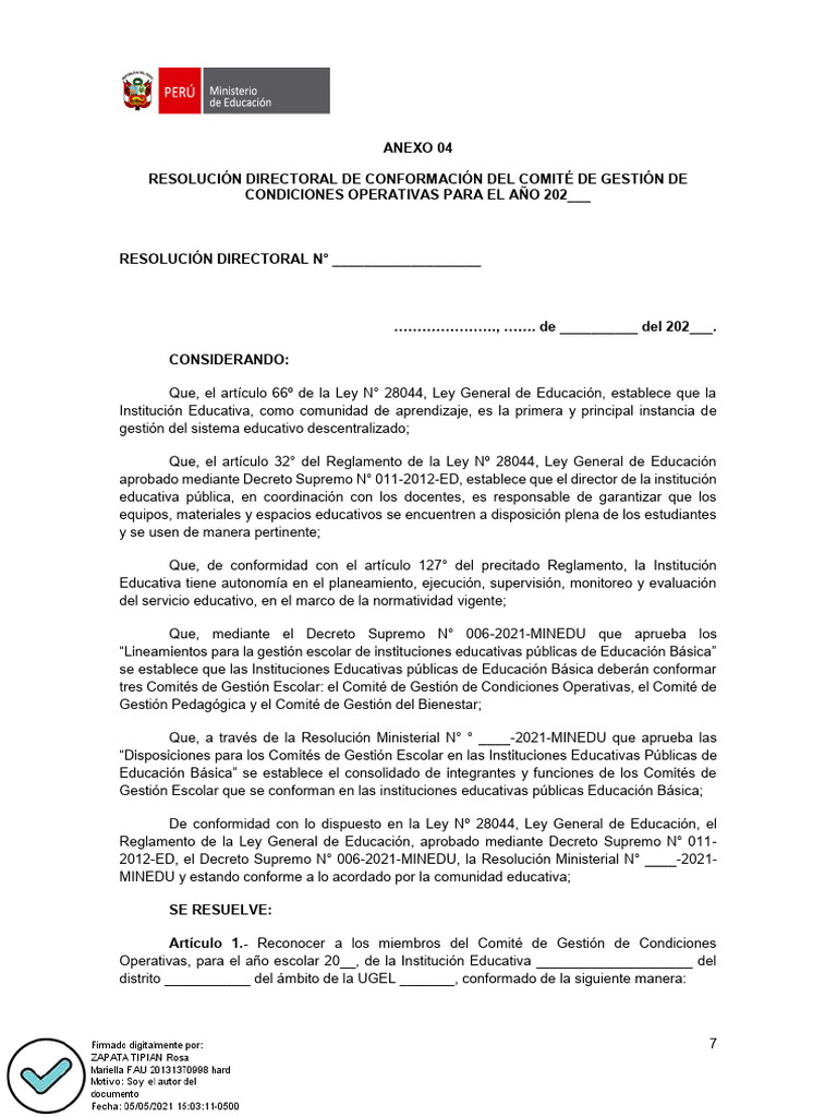 Modelos RD | PDF | Regulación