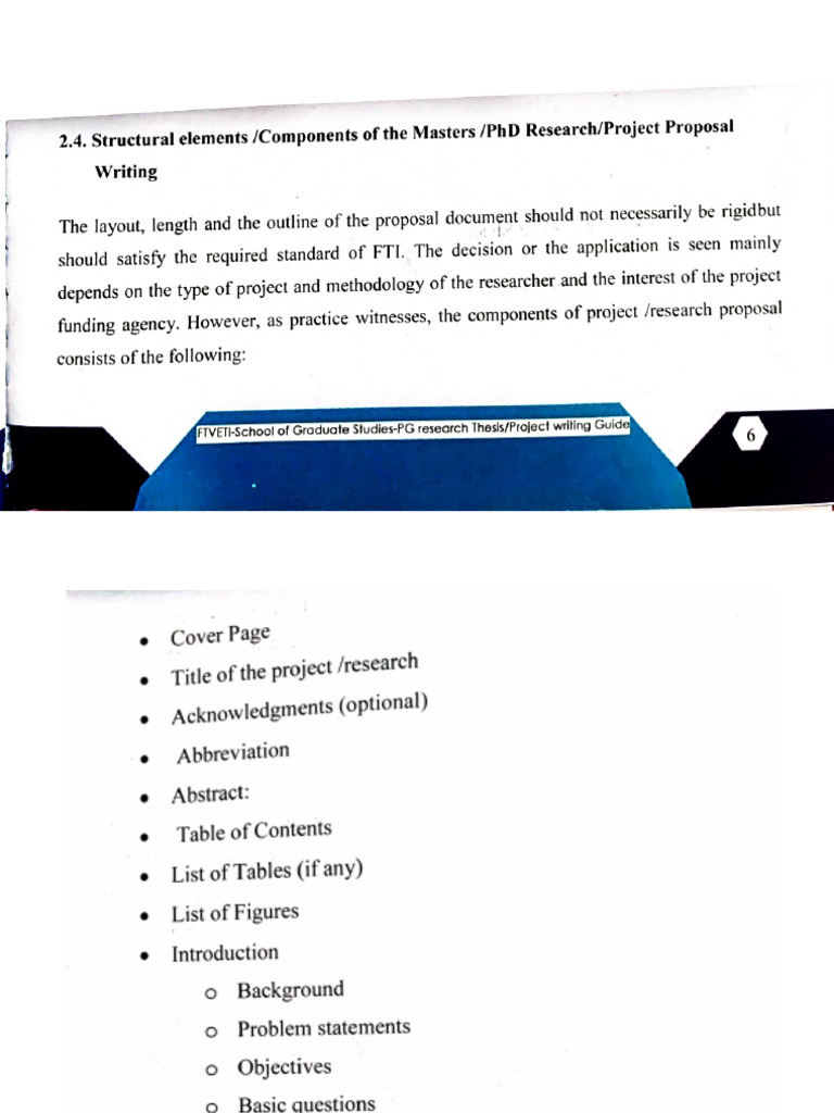 Proposal Format | PDF