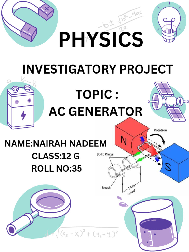 Physics Notebook Cover | PDF