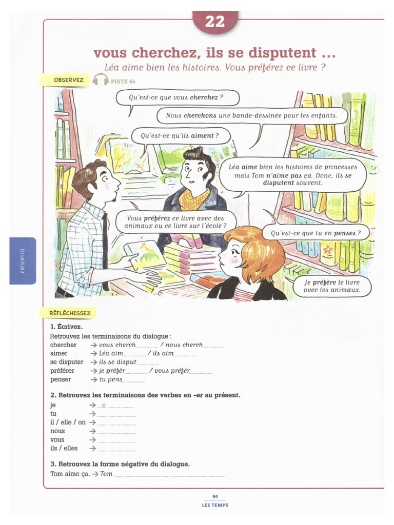 Les Verbes en - Er | PDF