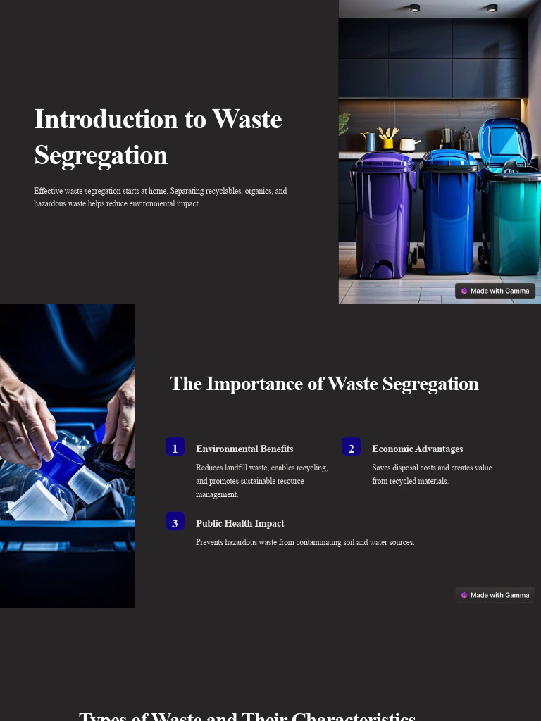 Introduction To Waste Segregation | PDF | Waste | Recycling