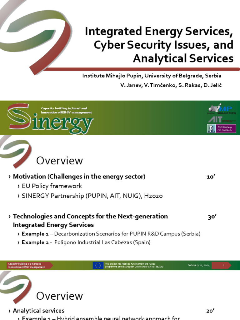 Smart Energy Management Capacity Building | PDF | Renewable Energy ...