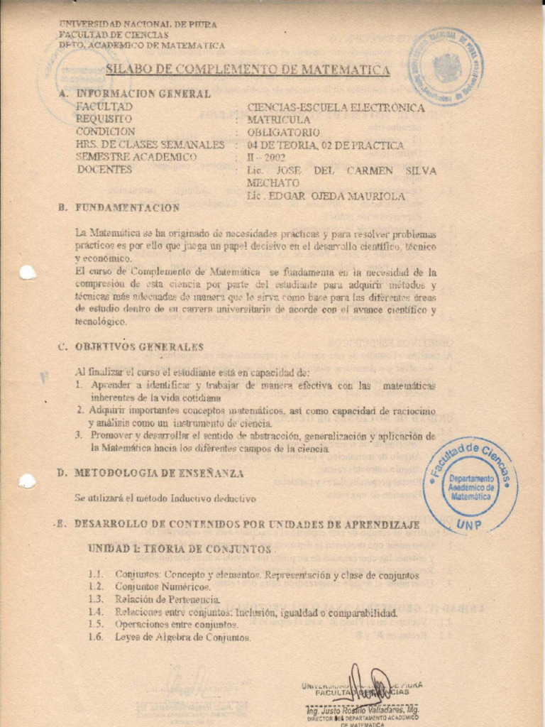 Plemento de Matematica | PDF