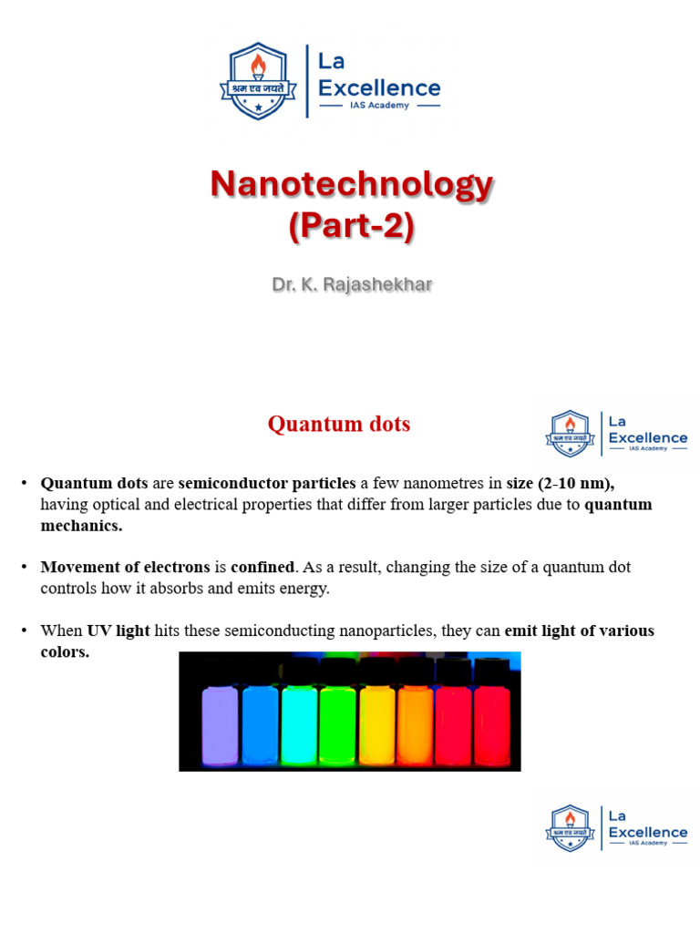 Nanotech Part 2 | PDF | Nanotechnology | Nanomaterials