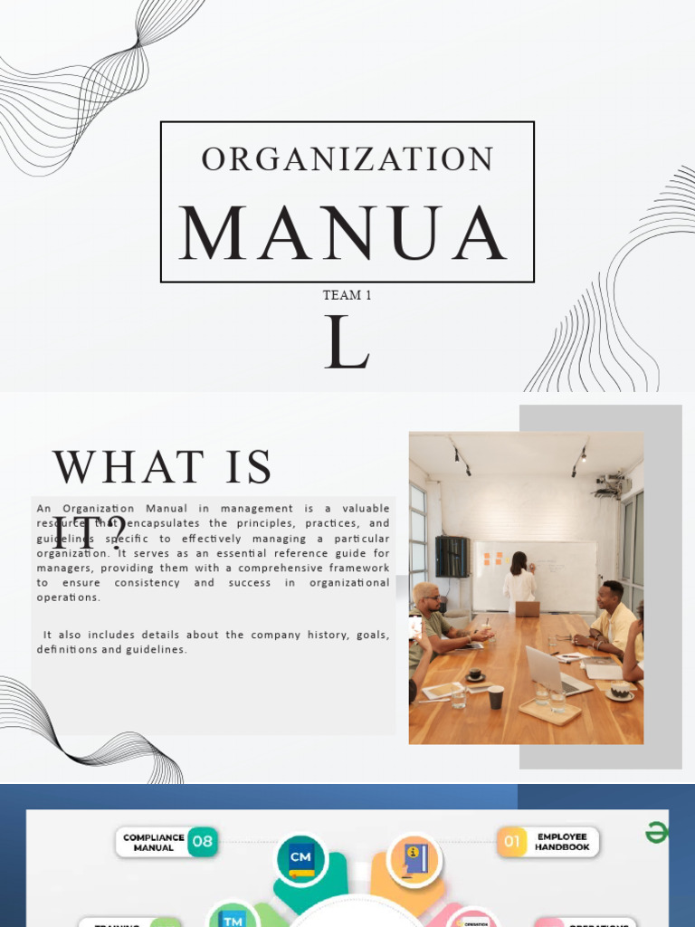 Organization Manual 1 | PDF | Policy