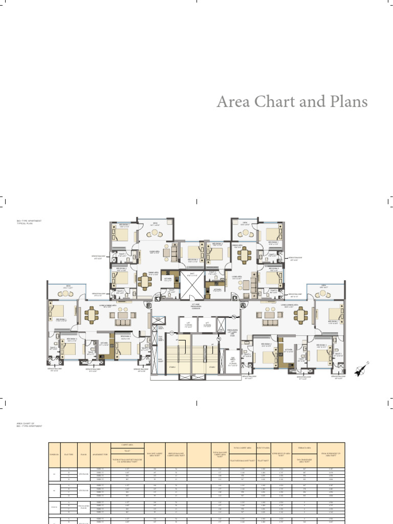 TOWERS Floor Plan Brochure | PDF | Apartment | Living Arrangements