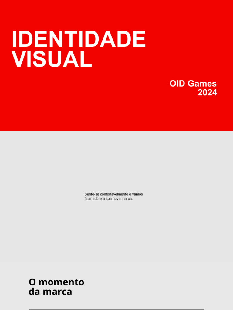 OID GAMES Identidade Visual | PDF | Videogames | Informática