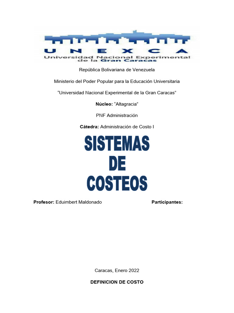 Costeo | PDF | Costo | Business