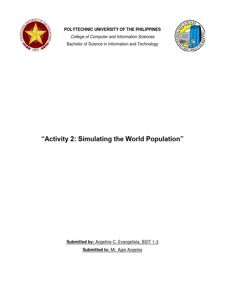 Activity2 - Angeline Evangelista | PDF | Demography | Life Expectancy