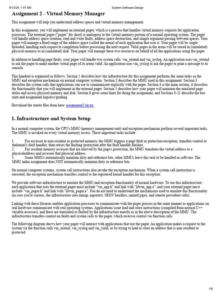 System Software Design Pdf Process Computing Computer Engineering