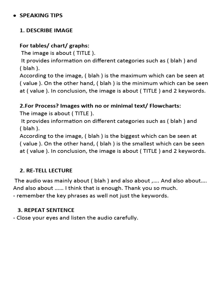 PTE Reviewer | PDF | Language Mechanics | Grammar