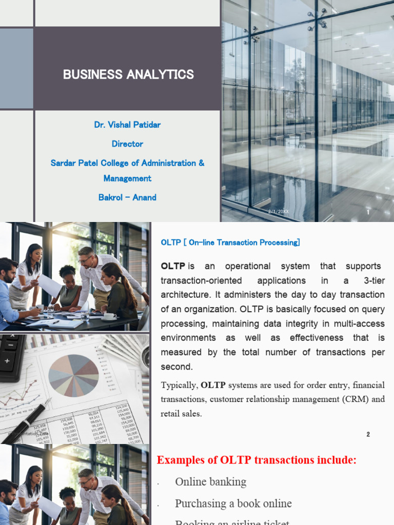 Module 1 Olap - Oltp | PDF | Databases | Data Warehouse