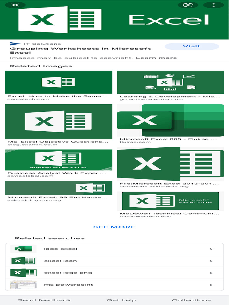 Grouping Worksheets in Excel Guide | PDF | Art | Computers
