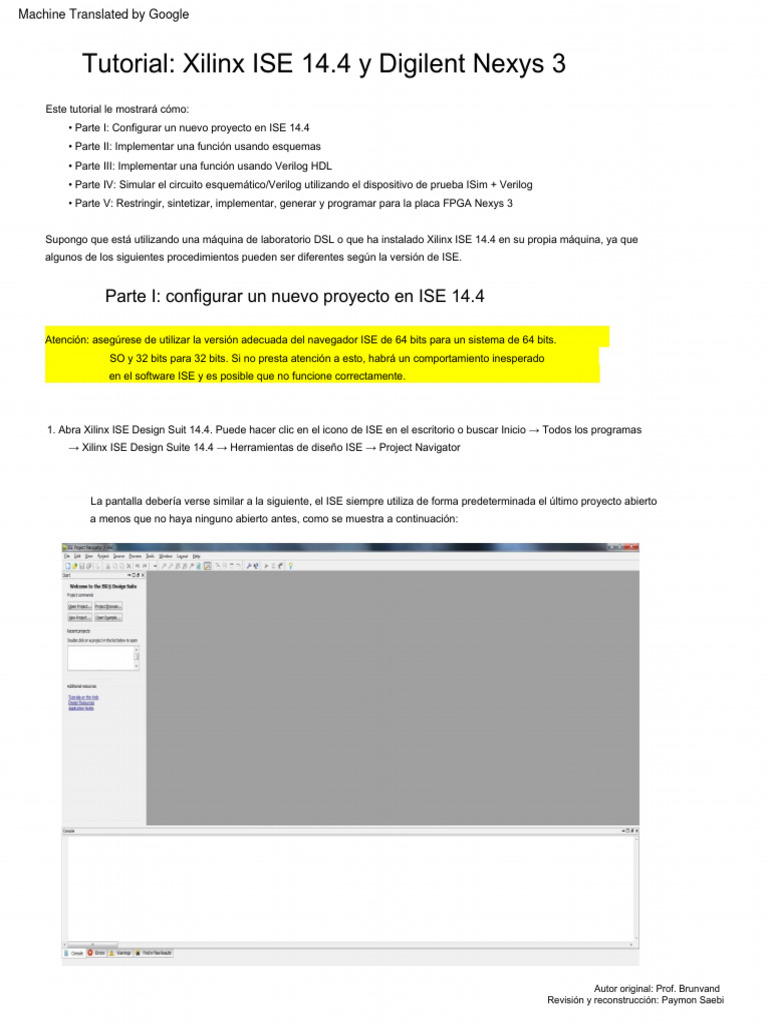 ISE-Tutorial Nexy3 Full | Descargar gratis PDF | Arreglos de compuertas lógicas programables en ...