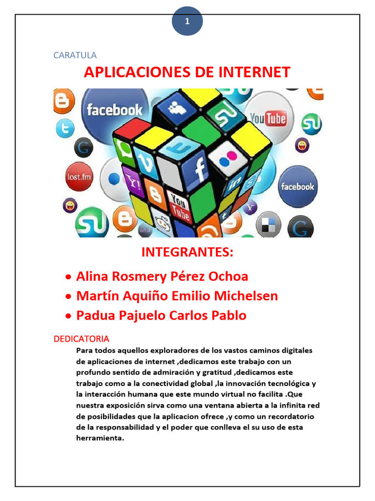 Aplicaciones de Internet | PDF | Software de la aplicacion | Internet