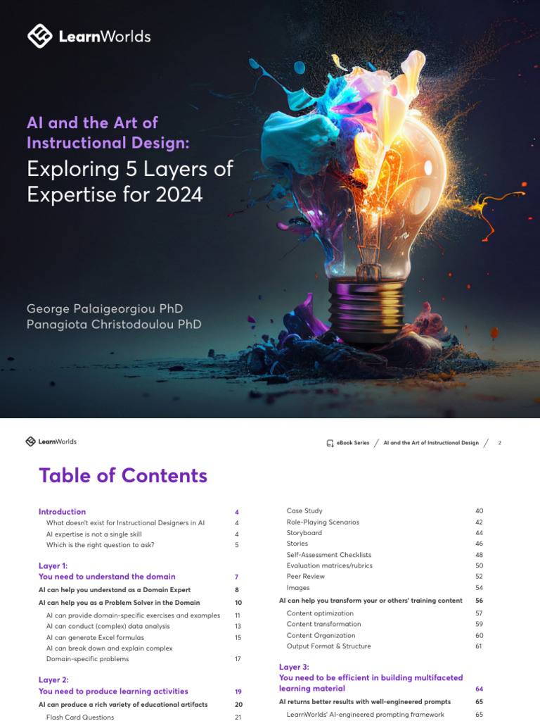 AI and the Art of Instructional Design_5 Layers of Expertise for 2024_Updatedb | PDF ...