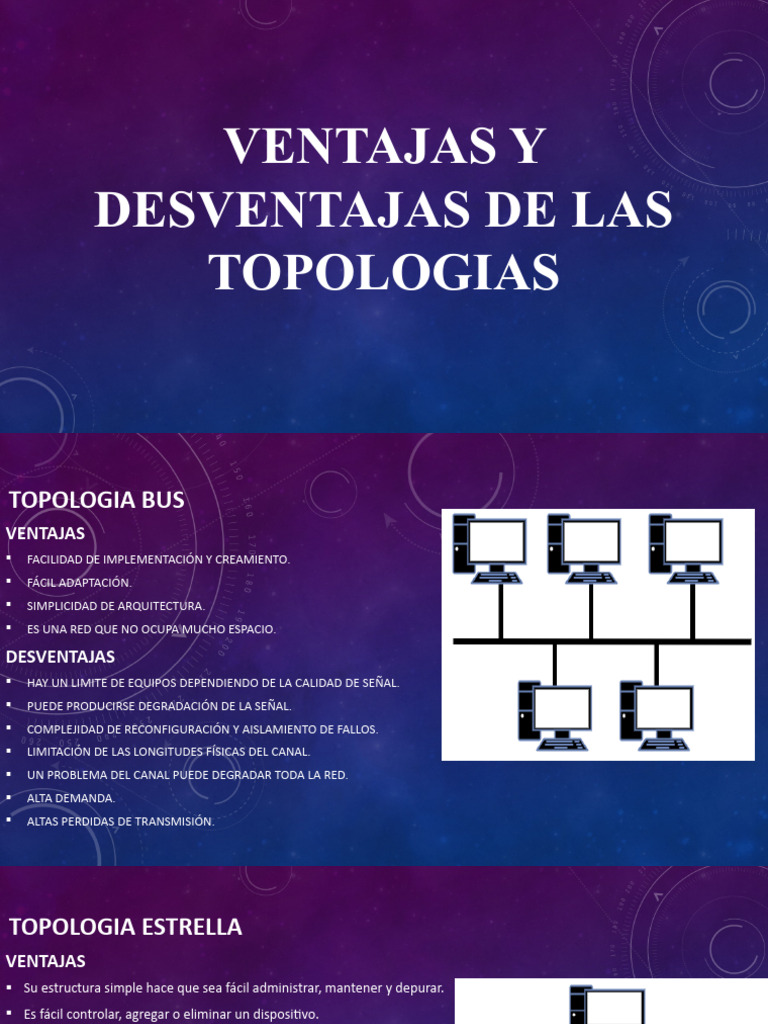 TOPOLOGIAS | PDF | Topología de la red | Red de computadoras