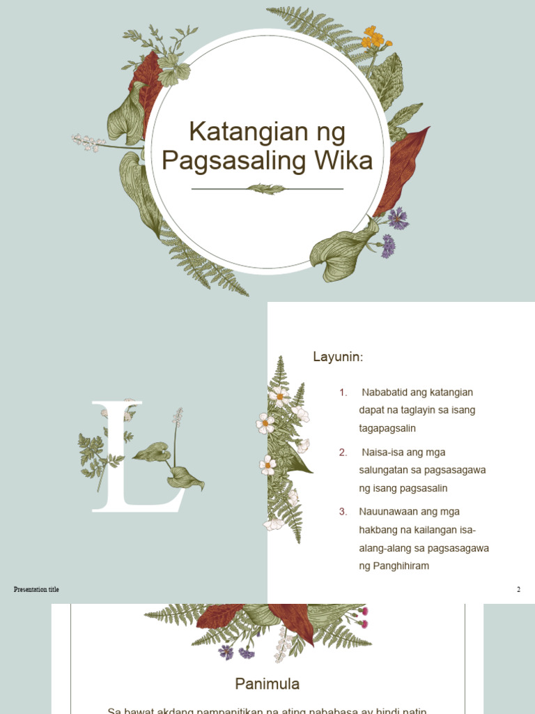 Katangian NG Pagsasaling Wika | PDF