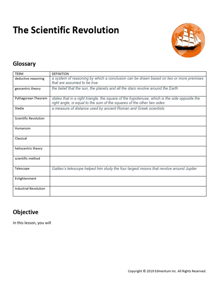 624739-Guided_Notes_-_The_Scientific_Revolution | PDF | Science ...