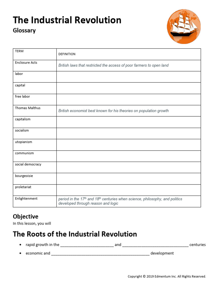 624727-Guided_Notes_-_The_Industrial_Revolution-3 | Download Free PDF ...