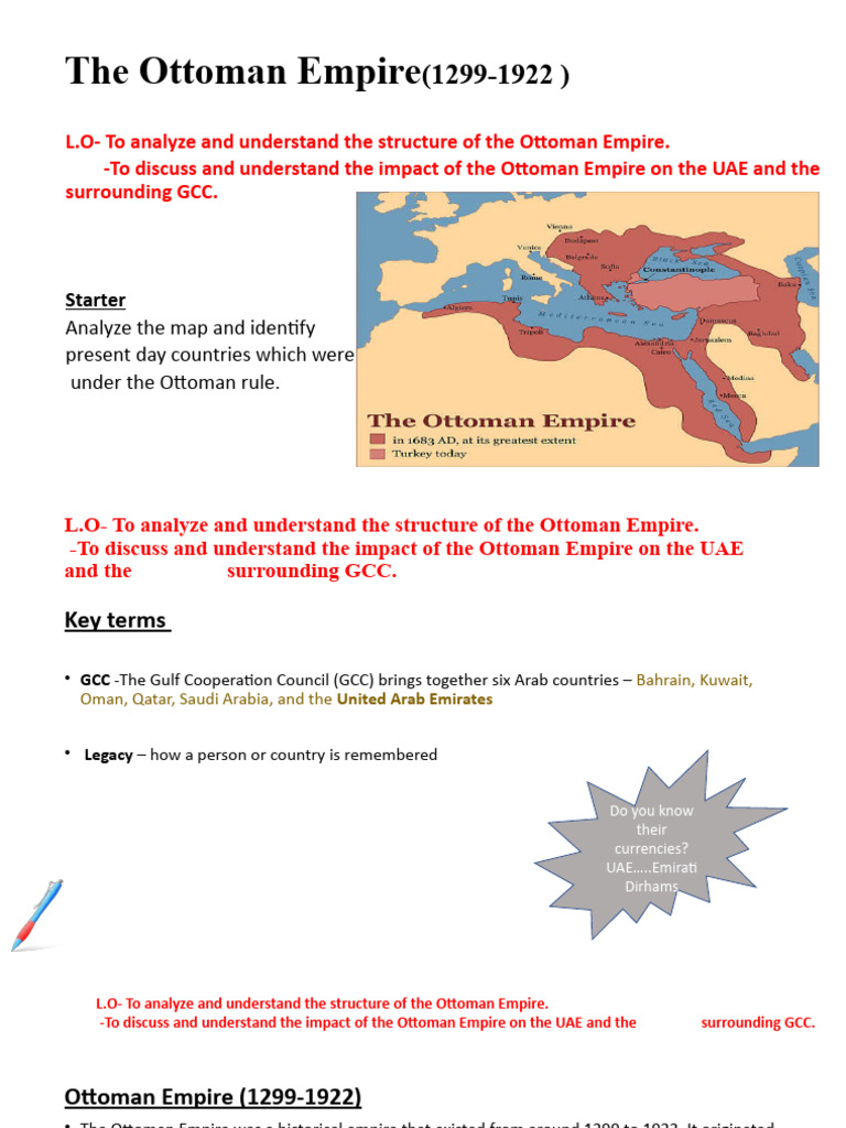 The Ottoman Empire (1299-1922) | PDF | Gulf Cooperation Council ...