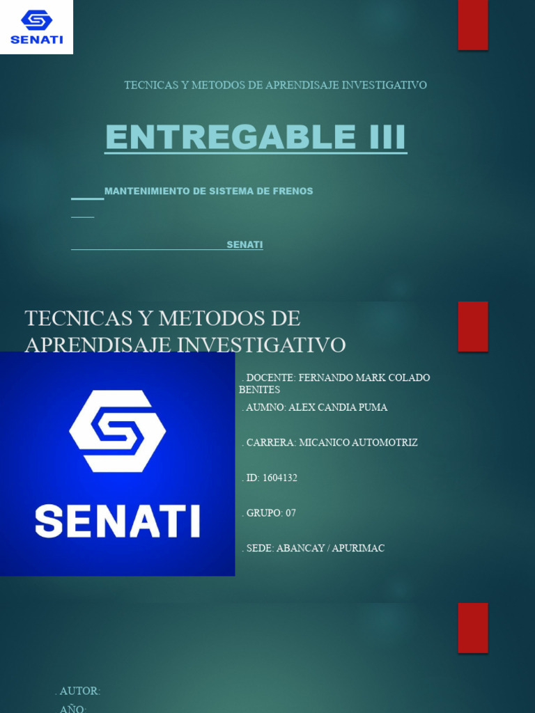 Tecnica Metodo Entregable 03 Alexxxxxx | PDF