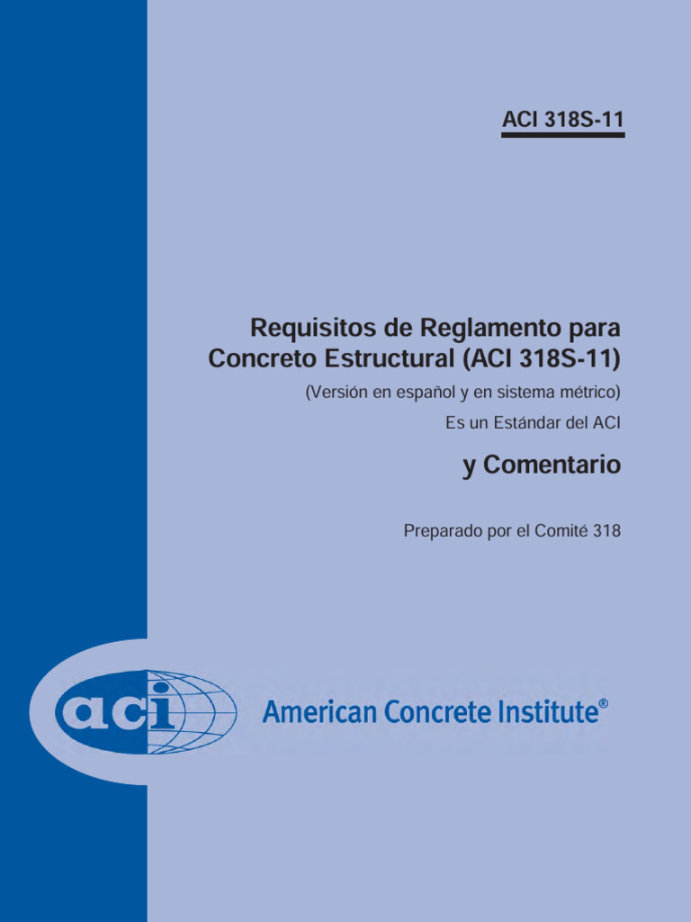 Aci 318-11 | PDF