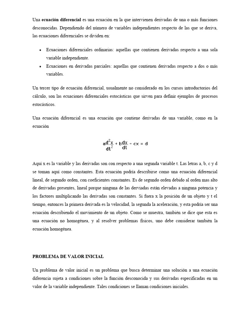 Proyecto 777 | PDF | Ecuaciones diferenciales | Ecuaciones