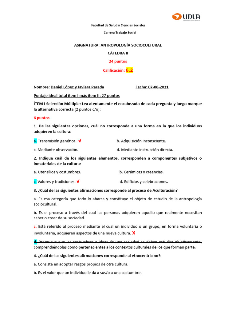 Catedra II López y Parada | PDF | Antropología | Educación en artes ...