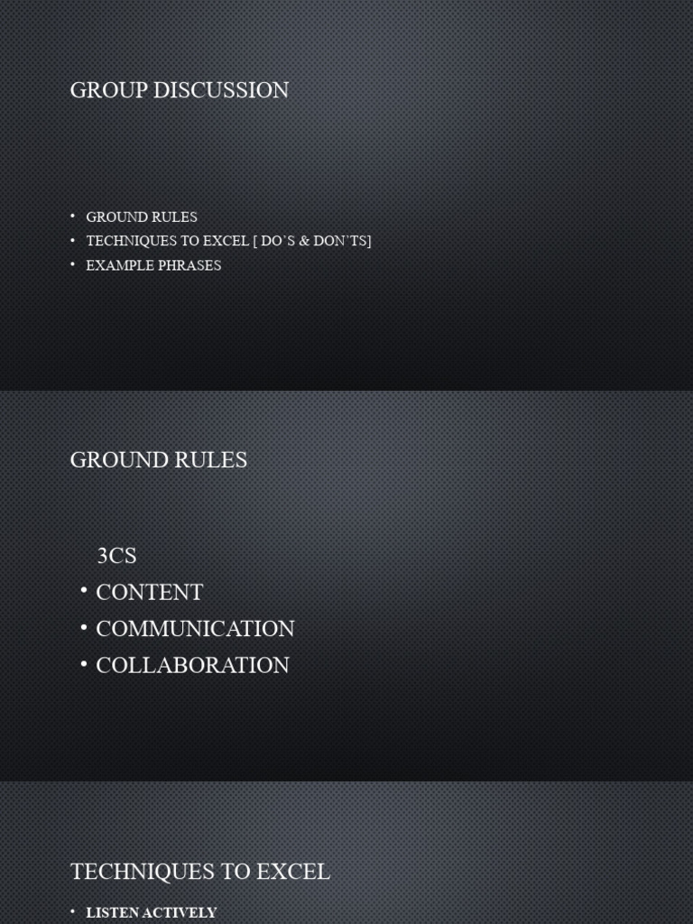 GD | PDF | Attention | Communication