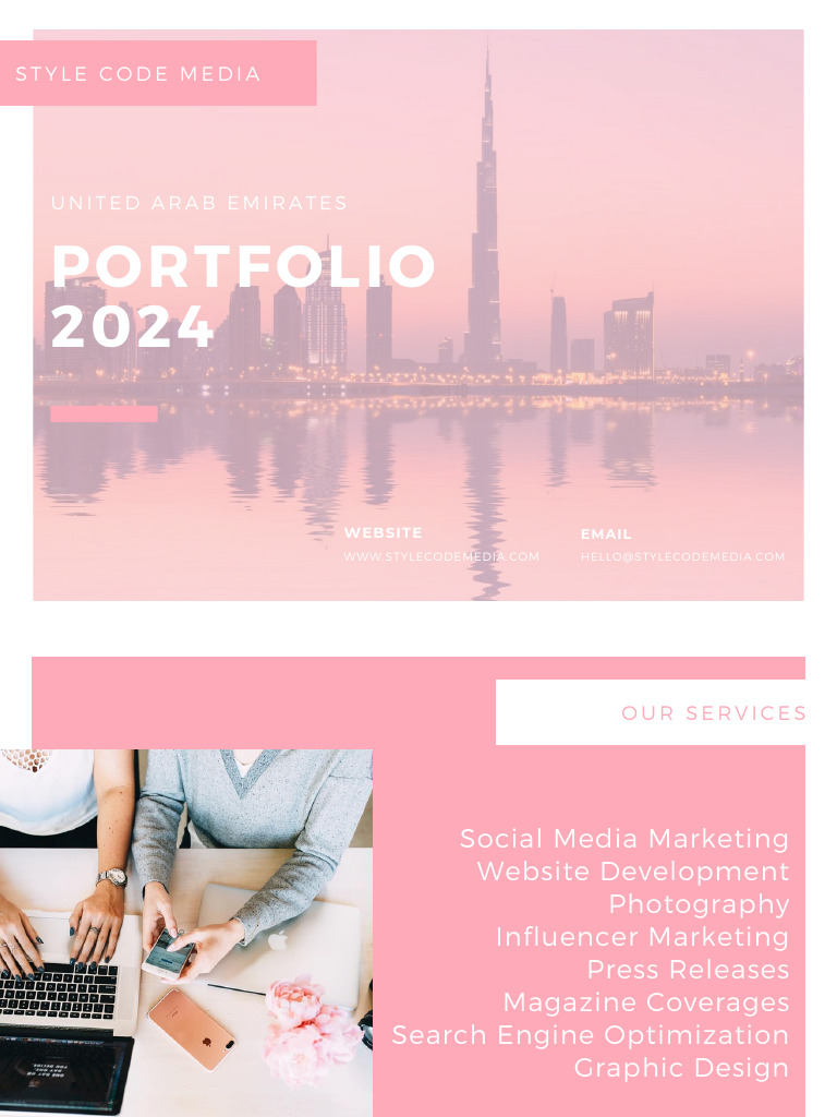 Scm Portfolio 2024 | Download Free PDF | United Arab Emirates | Fashion