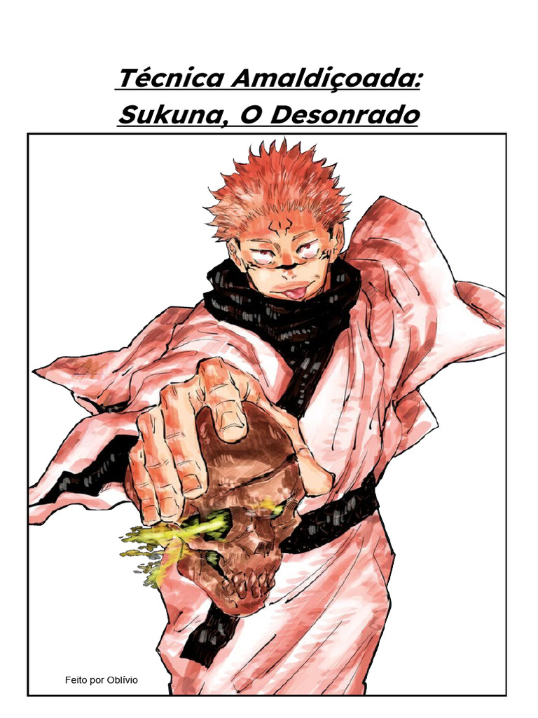 Tecnica Sukuna PDF | PDF | Voo