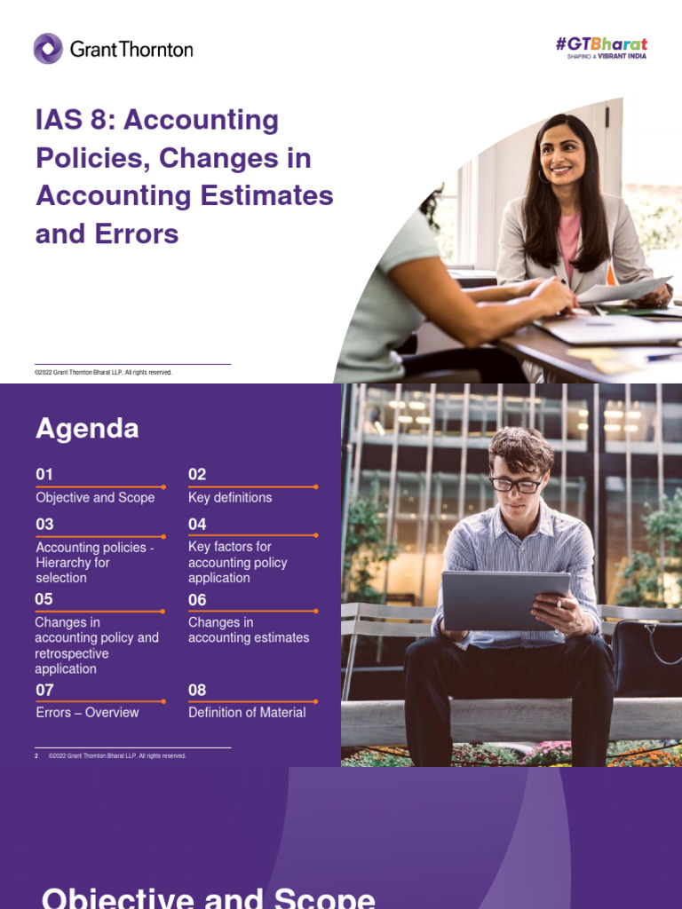 IAS 8 Accounting Policies, Changes in Accounting Estimates and Errors ...